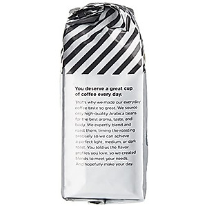 AmazonFresh French Vanilla Flavored Coffee, Ground, Medium Roast, 12 Ounce