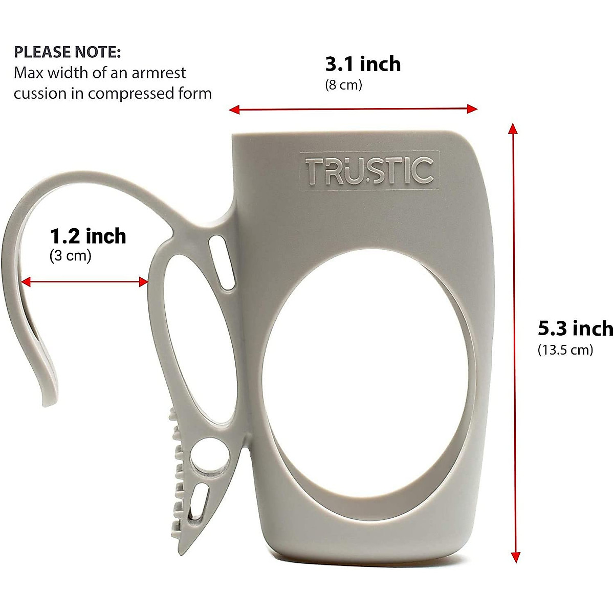 Trustic - Child Cup Holder for Convertible Car Seats - Compatible with Britax ClickTight Marathon, Boulevard, Advocate Car Seats