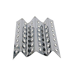 Hisencn Replacement Stainless Steel Parts for Perfect Flame 3019L, Perfect Flame 3019LNG Gas Grill Models Stainless Steel Replacement Grill Burner & Heat Plate Repair Kit