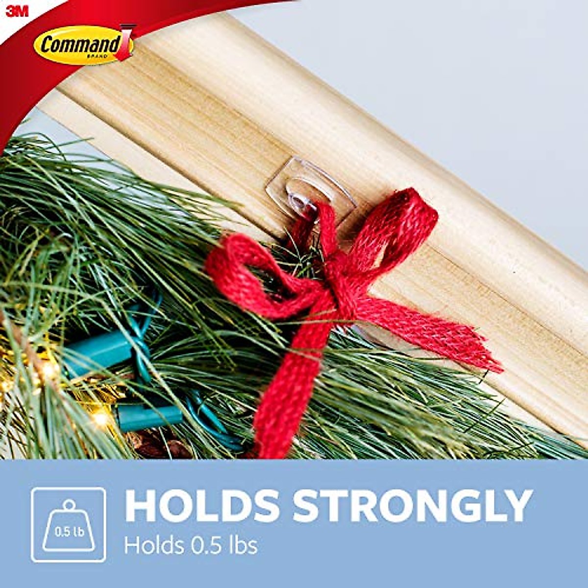 Command 17006CLR 17006CLR-ES Hooks, Clear, 36 count