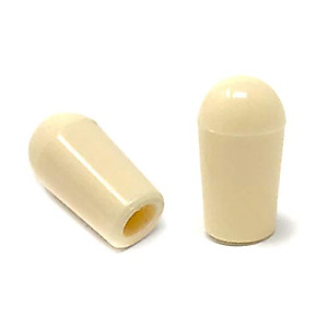 Vintage Forge Cream Toggle Switch Tip Caps compatible with Gibson USA Les Paul Electric Guitar (2-Pack) LPST10-CRM
