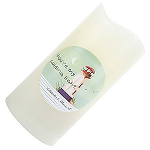 ViaGasaFamido LED Electronic Candle LightNovelty Lighting Flameless Candles Flameless Projector Candle LightCandle Rotating Night Light for Living Room Garden Home Table Decoration