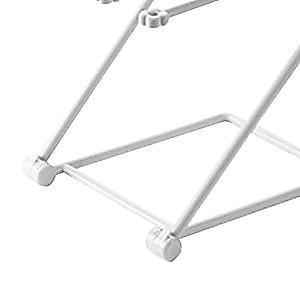 Countertop Dishcloth Drying Rack for Kitchen, 4 Arms Folding Dishcloth Holder, Vertical Hand Towel Stand, Kitchen Rag Holder, Dishcloth Storage Rack, Dish Rag Cloth Holder for Home(Light Gray)