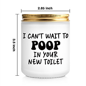 Housewarming Gifts for New Home, Gifts for New Apartment, Moving Away Gifts Ideas, Lavender Scented Candles with Funny Sayings, House Warming Gifts for New Place Apartment - House Warming Party Decor