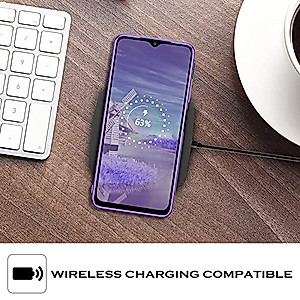 YINLAI for Samsung Galaxy A03s Case,Glitter Bling Sparkly Shiny Slim Women Girls Girly Soft TPU Silicone Hybrid Shockproof Protective Phone Cover for Samsung Galaxy A03s 6.5 inch 2021,Purple