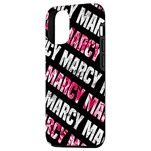 iPhone 12/12 Pro Custom Marcy Phone Cover Pink White Black Personalized Case