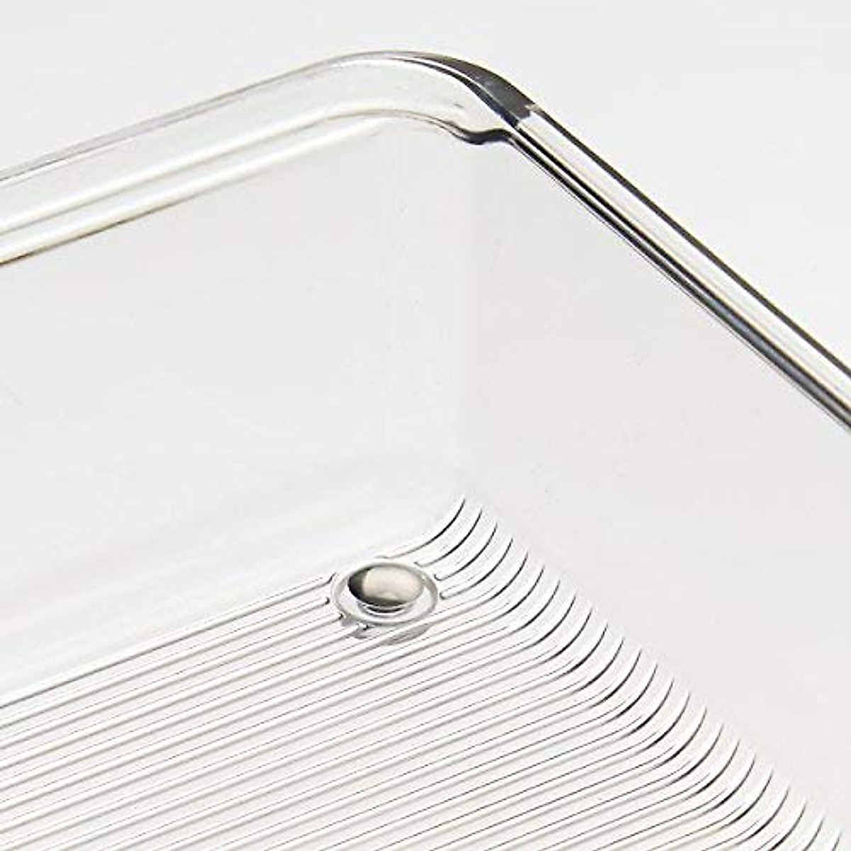 INTERDESIGN 52530 Linus Organizer, 3.2 by 12.8-Inch, Clear