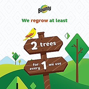 Bounty Select-A-Size Paper Towels, Print, 2 Triple Rolls = 6 Regular Rolls