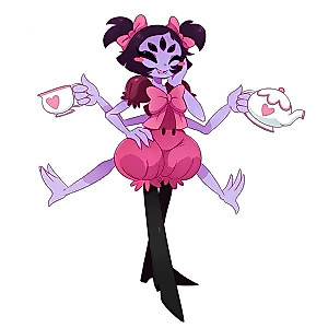 40 Muffet Cosplay Costume Girls Women Suit Custom Made (Female, Custom Made)