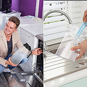 CUCUMI 3pcs 64oz Wide Mouth Glass Mason Jar Pitcher, 2 Quart Heavy Duty Glass Pitcher with Lid and Spout for Cold Brewed Tea, Juice, Coffee, Milk