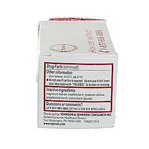 Tylenol Reg Strngth 100'S Size 100ct Tylenol 325 Mg Regular Strength Pain Reliever