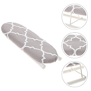 Zerodeko Wall Mounted Ironing Board Tabletop Portable Mini Ironing Board Sleeve Ironing Board Small Countertop Ironing Plate for Sewing Iron Ironing Desktop Accessories
