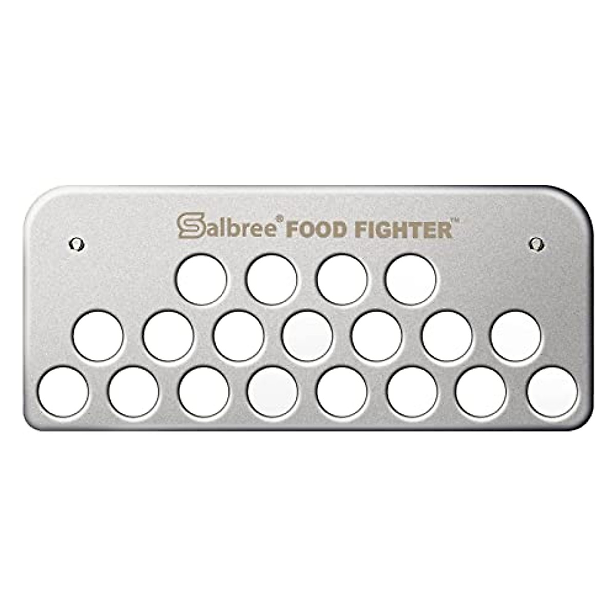 Salbree Food Fighter Mesh Screen Grease Gate Blocks Food from Falling into Rear Grease Trap Cup Tray & Compatible with All Blackstone Griddle Accessories Goalie, Universal Fit All Black Stone Grills