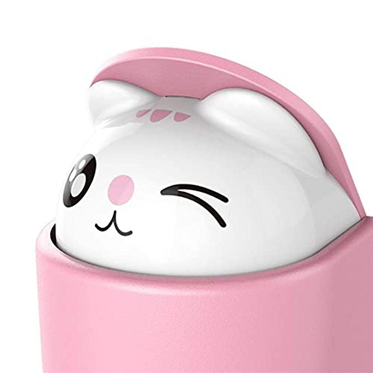 Jkhome Peek-A-Boo Cat Key Hooks for Wall Hanging Decorations Without Drilling (Grey)