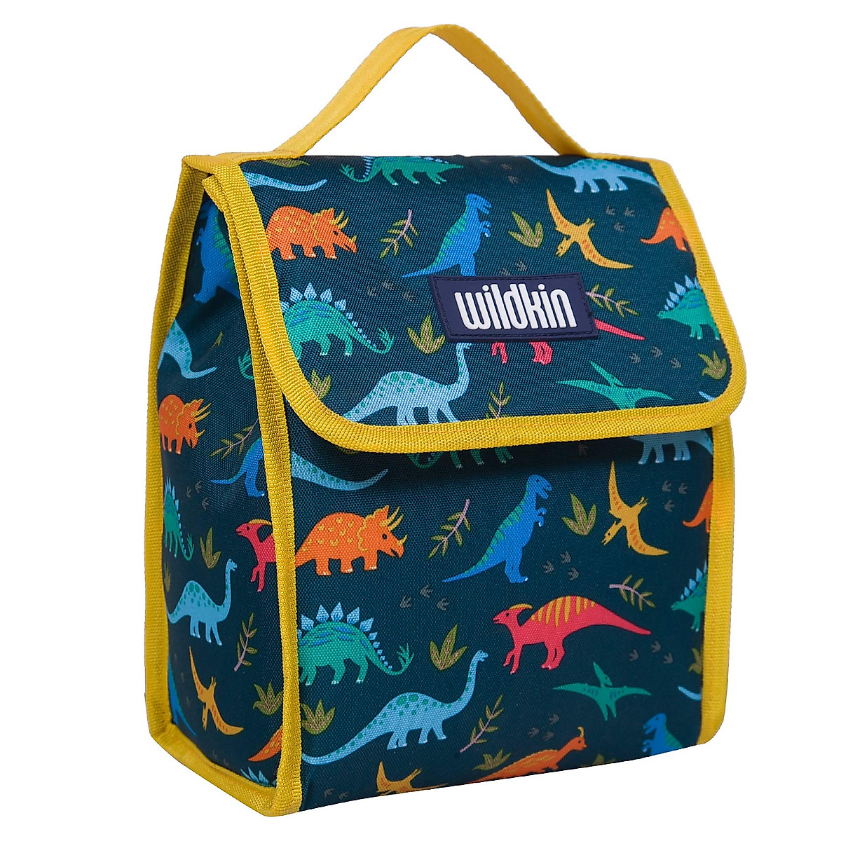 Wildkin 12 Inch Backpack Bundle with Insulated Lunch Bag (Jurassic Dinosaurs)