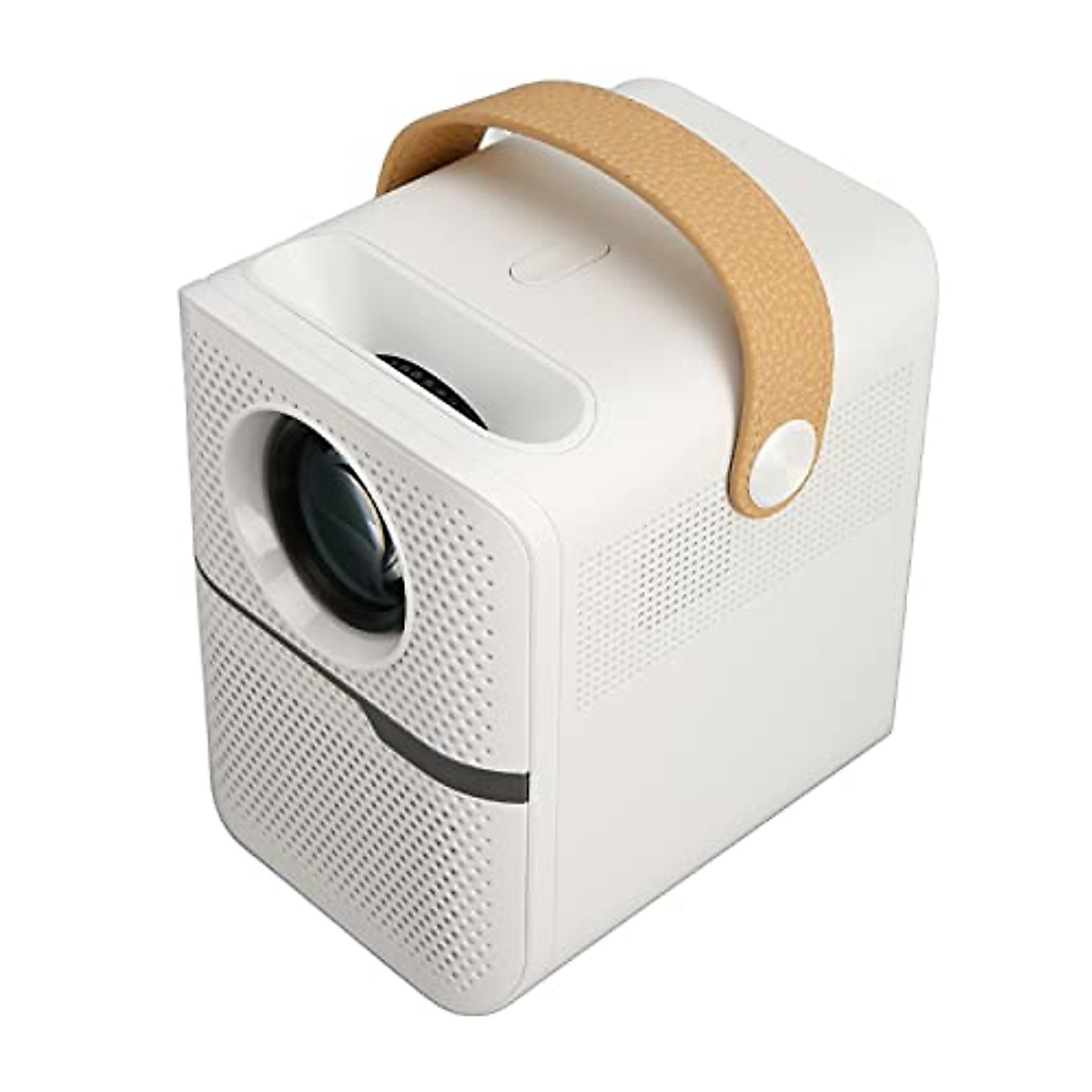 Bluetooth Smart Projector, 4K 100‑240V Portable 150 ANSI Mini Projector for Laptop (US Plug)