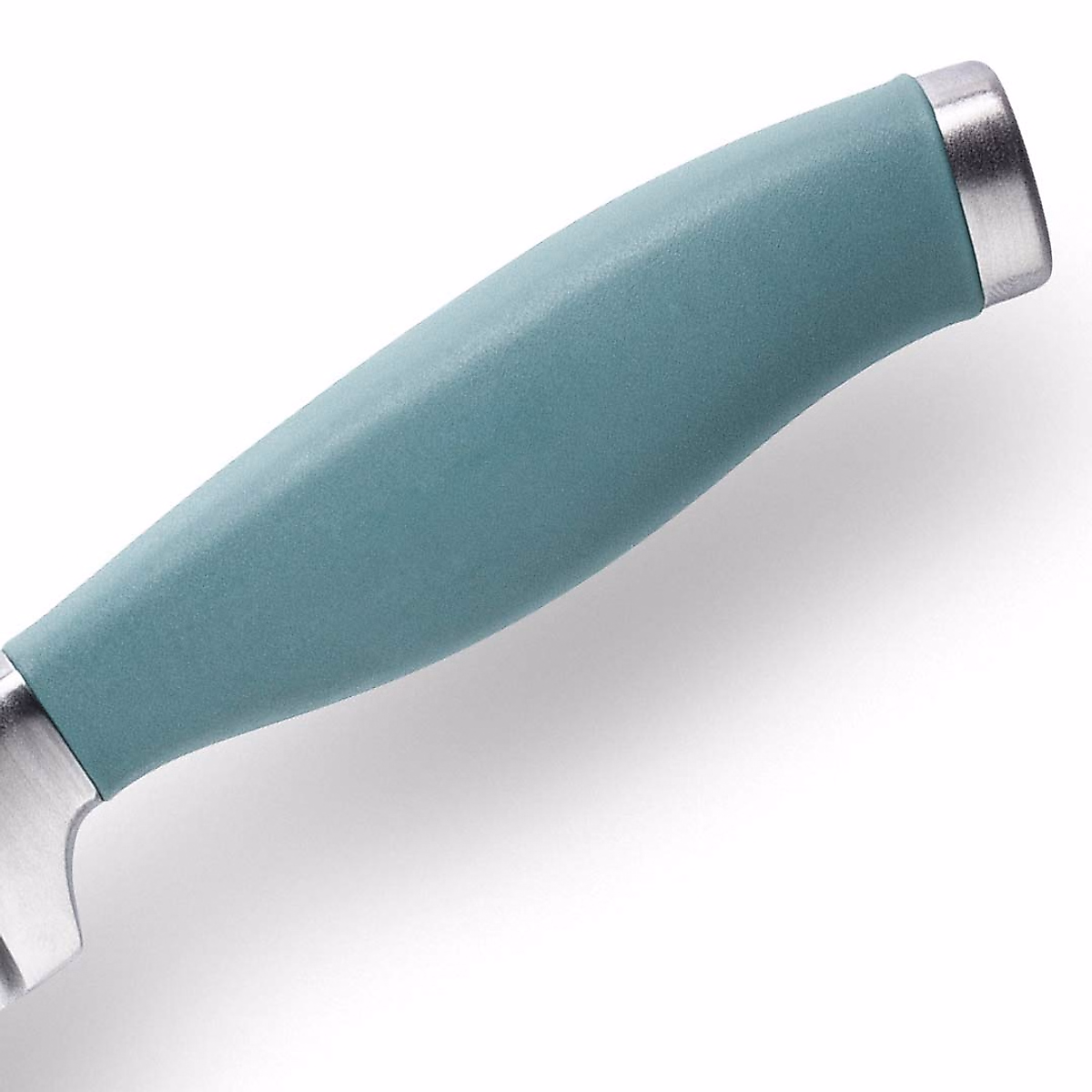 Taylors Eye Witness Syracuse Kitchen Knife 3pce Set - Paring 8cm/3.5”, Chefs 15cm/6” & Cooks All Purpose 13cm/5” Cutting Edge. Ultra Fine, Razor Sharp Blade. Soft Textured Grip Aqua Blue Handle