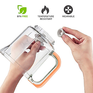 6 in 1 IKARE Baby Food Maker, Infant Feeding Blender Puree Processor Grinder Steamer