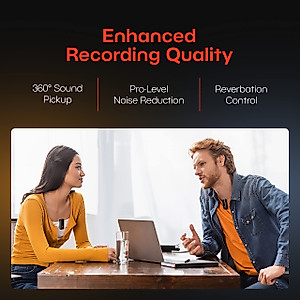 BearVlog Wireless Microphones for Android - 2 Portable Lavalier Microphone with Noise Reduction | Lapel Microphone Wireless for Vlogging and Recording| Compatible with Android and iPhone 15