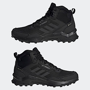 adidas Terrex AX4 Mid Gore-TEX Hiking Shoes Men's, Black, Size 12