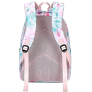 Abshoo Lightweight Tie Dye School Backpacks for Teen Girls Backpack with Lunch Bag (A Tie Dye)