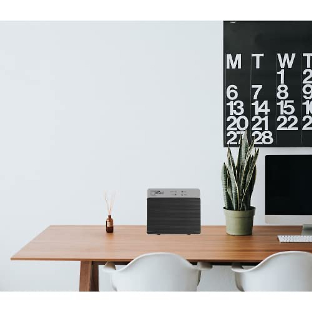 CleanZonez Air Filtration System by Clean Zonez with Built-in HEPA Air Filter and UV-C Light - Monitor Air Quality in Real Time - Includes Filter and Wall Mount Bracket