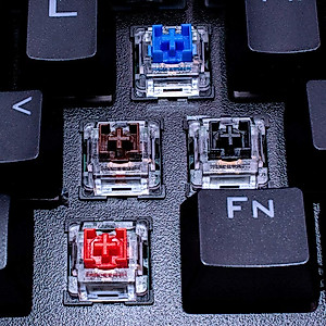 Granvela OUTEMU (Gaote) Blue Switch 3 Pin Keyswitch DIY Replaceable Switches for Mechanical Gaming Keyboard (20 PCS) (Blue)