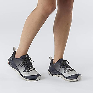 Salomon VAYA Hiking Shoes for Women, Lunar Rock/Night Sky/Lunar Rock, 5.5