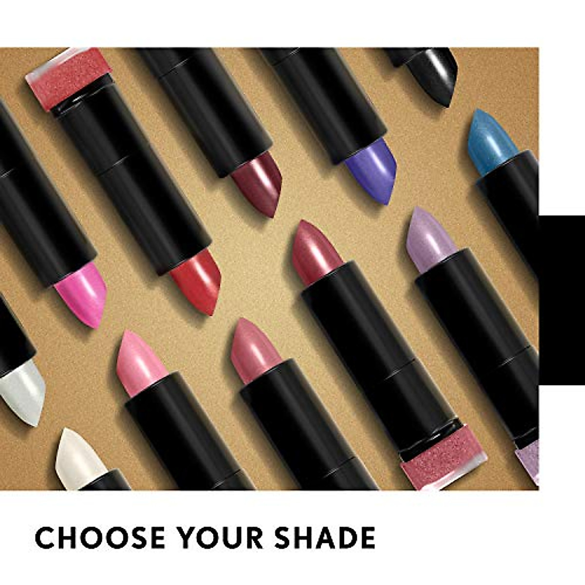 COVERGIRL Exhibitionist Lipstick Metallic, Getaway 530, 0.123 Ounce