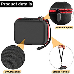 ALLPRIMO Case Compatible with Wahl Professional Peanut Classic Clipper Trimmer #8685 8655 8655-200 8633 8081 8035. Hair Clipper Organizer Holder for Attachment Comb, Oil,Blade Guard(Box Only)-Black