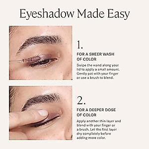 ILIA - Liquid Powder Matte Eye Tint | Non-Toxic, Vegan, Cruelty-Free, Clean Makeup (Aster - Soft Lavender)