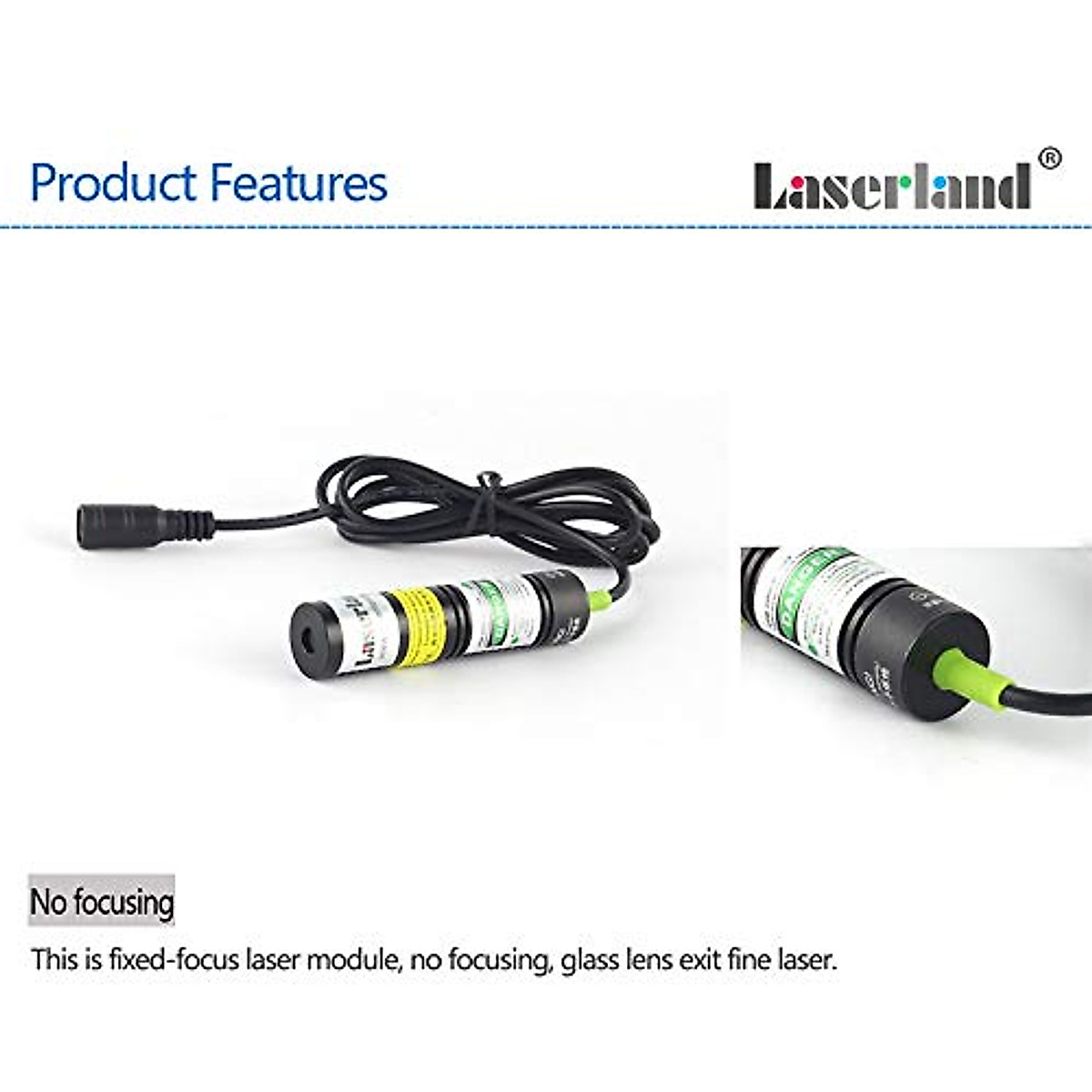 532nm Green Laser Line Module Generator Projector for Sawmill Woodworks Alignment Laser Swamp Haunted house Laser Pond 5mW