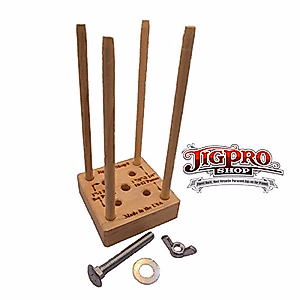 Jig Pro Shop Professional Paracord Jig w/Multi-Monkey Jig (10" Jig)