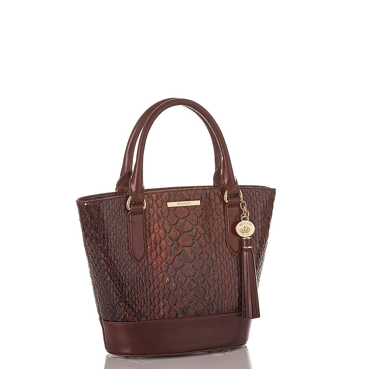 BRAHMIN Small Bowie Valerian Shoulder Bag