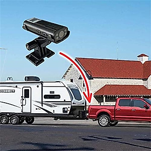 Rvshield Wide Angle Reverse Hitch Guide, Rvstrailer Wireless Backup & Hitch Camera, Wireless Back Up Camera Systems for Cargo Van, Magnetic Trailer Hitch Backup Rear/Front View Camera (1pcs)