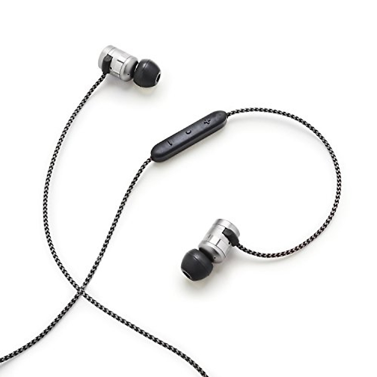 ROC Model III - Silver by Cristiano Ronaldo Wired Sport Earbuds in-Ear Headphones New 2018 Silver