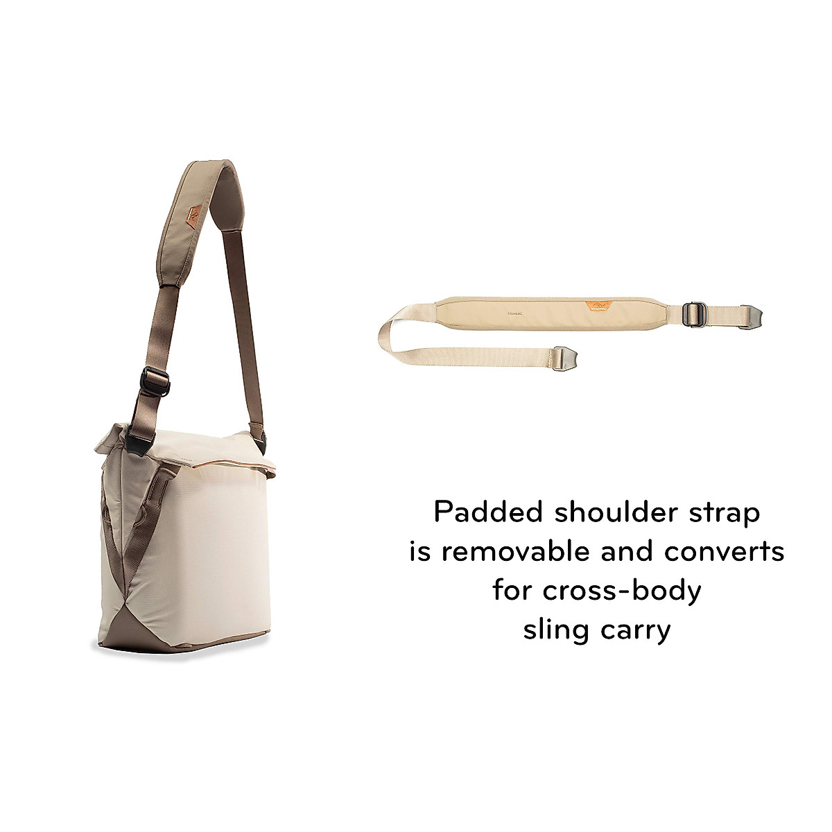 Peak Design Everyday Tote V2 15L Bone for Travel or Photo Carry (BEDT-15-BO-2)