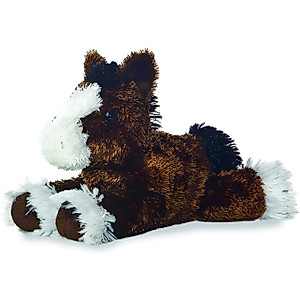 Aurora - Mini Flopsie - 8" Clydes and 8" Caramel Horse, Multicolor Bundle Set of 2