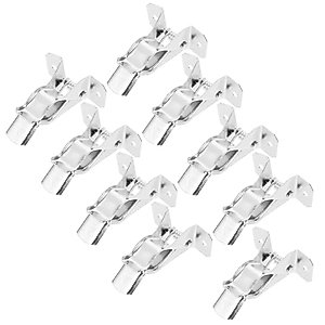 SOESFOUFU 10pcs Mop Buckle Wall Hanging Hooks Broom Holder Mop Hanger Broom Gripper Mop Hook Wall Mount Broom and Mop Holder Broom Rack Broom Organizer Wall Mount Broom Storage Iron