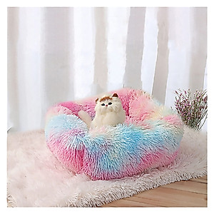 YXXJJ Pet pad Plush Dog Bed Cushion Large Dog Bed House pet Square Cushion Bed pet Kennel Super Soft and Fluffy Comfortable cat and Dog House Soft and Warm, Comfortable to Touch, Easy to Carry