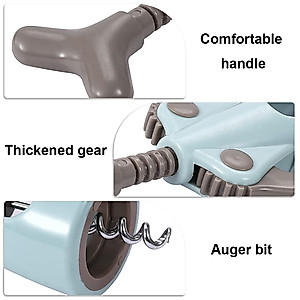 XiXiYang Wing Corkscrew,Wine Bottle Opener Manual Wine Openers Best Sellers Creative Wine Key Corkscrews for Wine Bottles or Servers Cork Screws for Wine Bottles