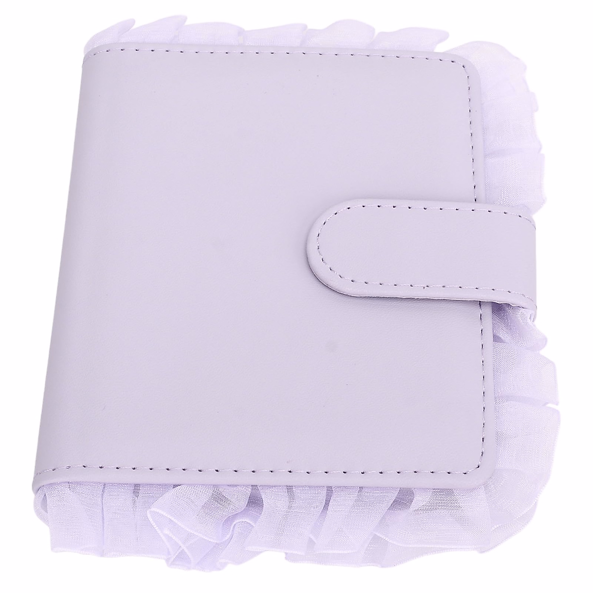 Camera Picture Album, High Transparency 64 Pockets Light Buckle Design Mini Film Photo Album for Display (Purple)