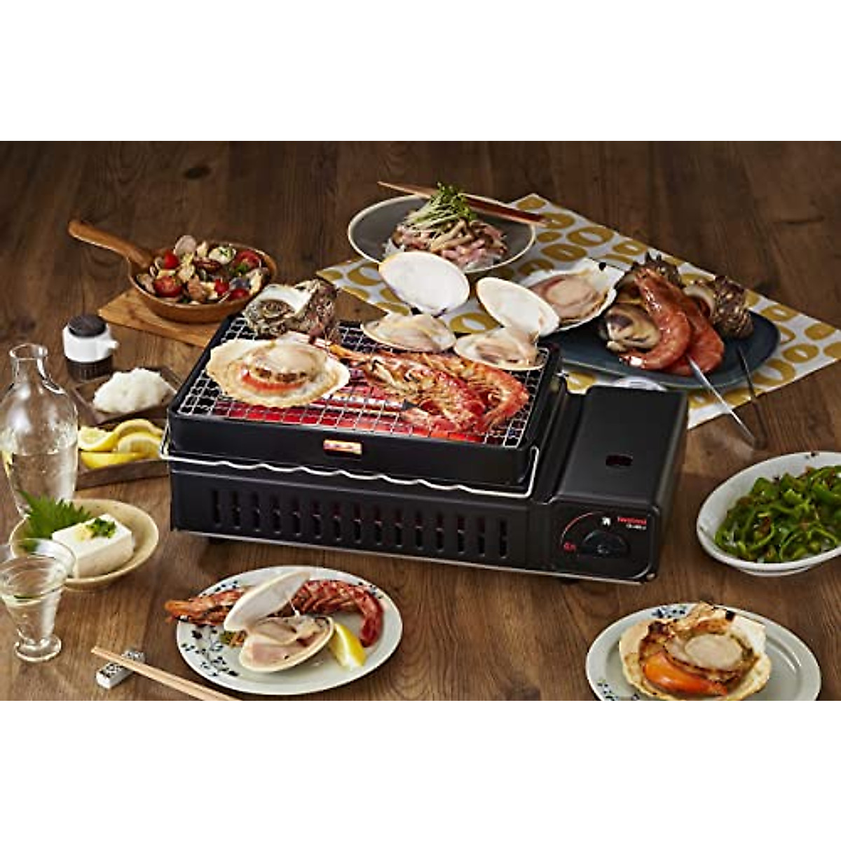 Iwatani Portable Gas Grill BBQ Stove ABURIYA2 CB-ABR-2