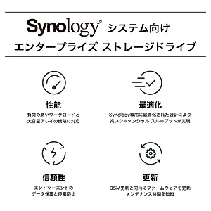 Synology HAT5300-4T 4 TB Hard Drive - 3.5" Internal - SATA (SATA/600)