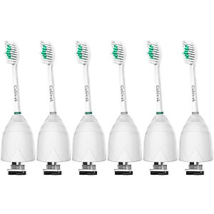 Guhiwuk Replacement Toothbrush Heads, 4 Pack Sonic Toothbrush Heads