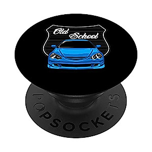 Vintage Hot Rod, Import Racer, Men's Old School Tuner Car PopSockets Swappable PopGrip