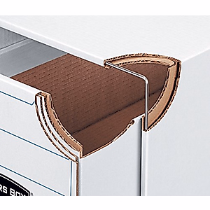 Bankers Box STOR/DRAWER STEEL PLUS Extra Space-Saving Filing Cabinet, Stacks up to 5 High, Letter, 6 Pack (00311)