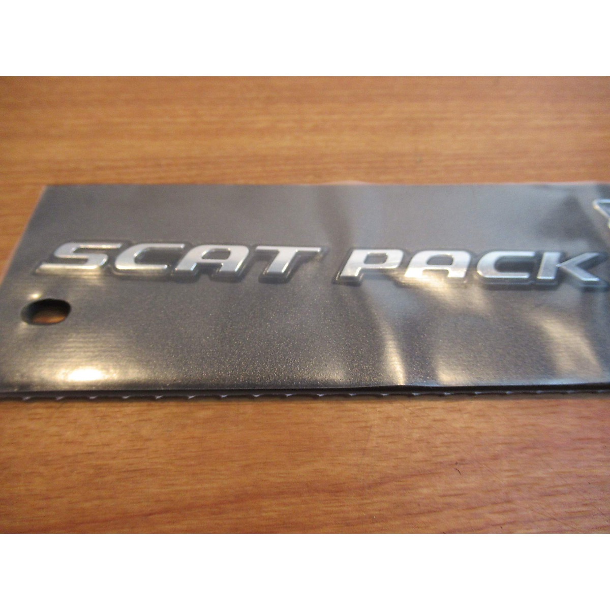 2020-2021 Dodge Challenger Rear Spoiler Scat Pack Nameplate New Mopar OEM