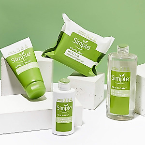 Simple Kind to Skin Face Moisturizer For Sensitive Skin Replenishing Rich 12-Hour Moisturization for All Skin Types 4.2 oz