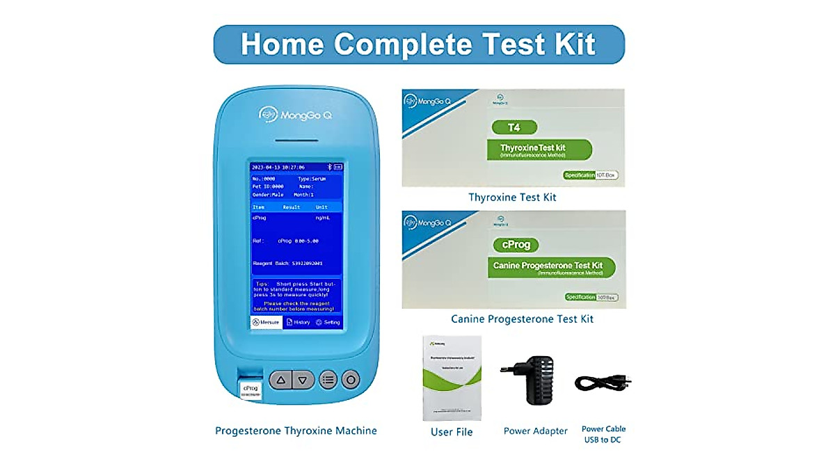 MONGGO Q Progesterone Machine for Dogs & Cats Testing